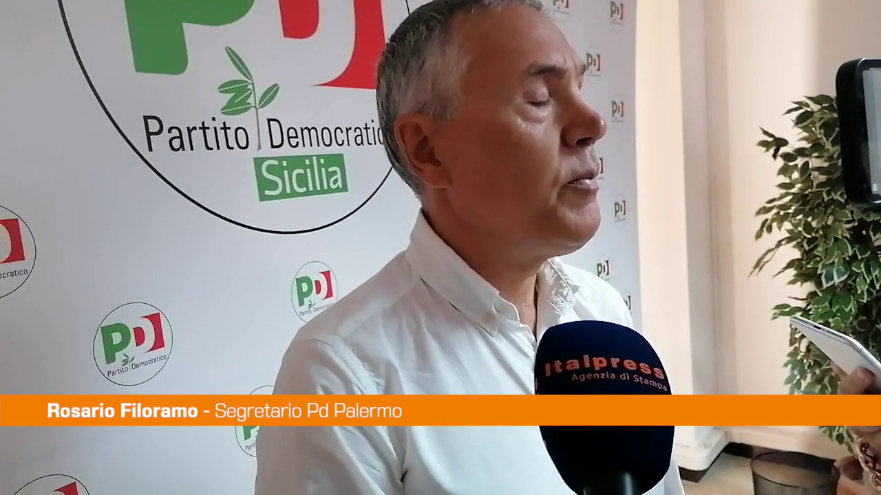 Regionali, Filoramo "Comunità politica Pd Palermo sta lavorando bene ...