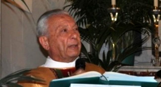 Se ne va Vincenzo D'Arrigo, il Cappellano del "Viva Maria" - Messina Oggi
