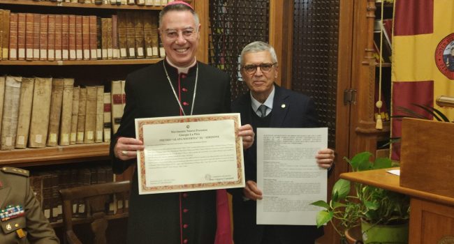 "Alata Solertia", prima uscita ufficiale del nuovo rettore Spatari. L ...