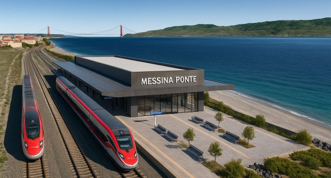 Ecco come potrebbe essere la nuova stazione Messina Ponte - Messina Oggi