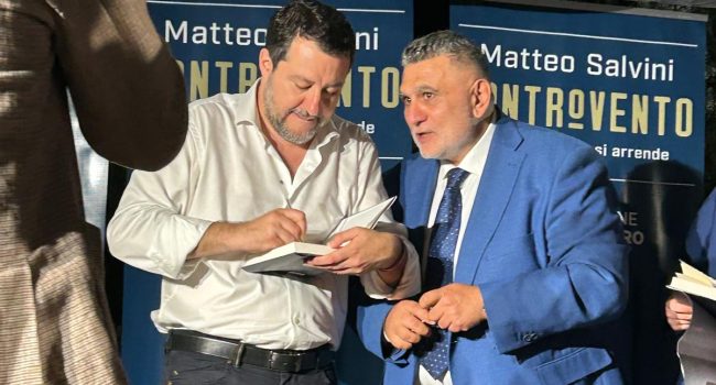 SALVINI DOMANI 6 AGOSTO ALLE 19 AL GRECALE A MESSINA, COINCIDENZA CON L ...